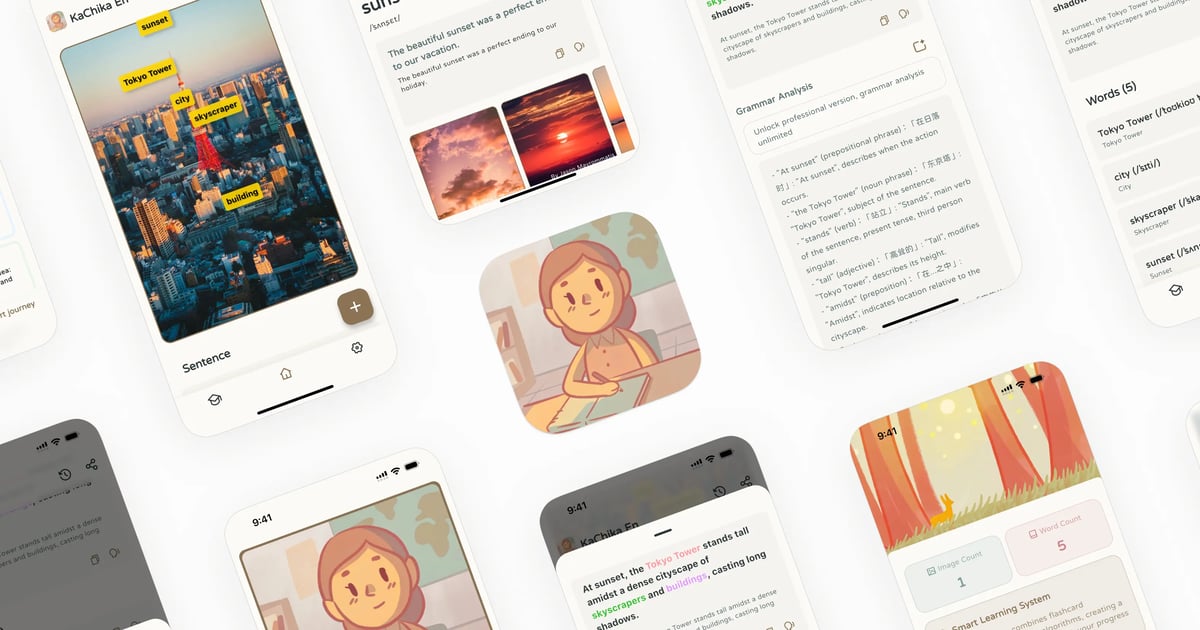 Apptisan #35｜对话 KaChiKa 开发者谢广志：单词背了就忘？这个 App 让你用日常照片轻松掌握外语 | Apptisan